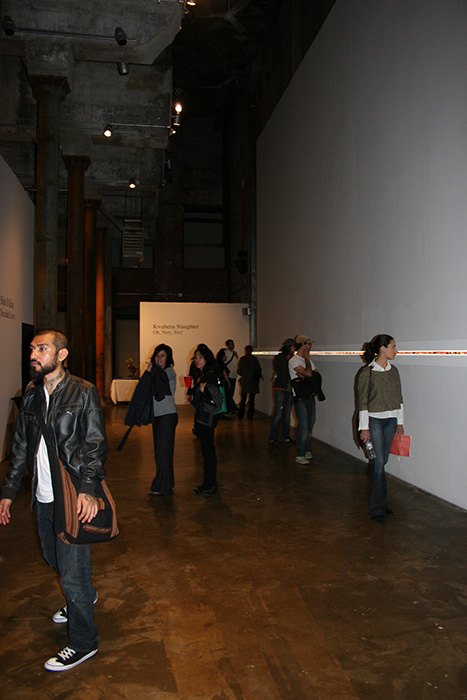 Sarah Kabot / Shin Il Kim / Kwabena Slaughter :: Smack Mellon