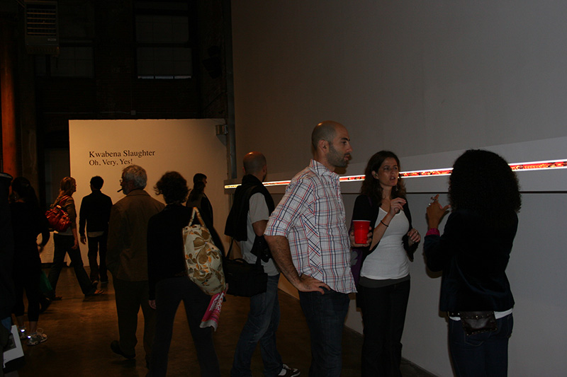Sarah Kabot / Shin Il Kim / Kwabena Slaughter :: Smack Mellon